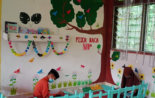 SMPN 2 Tebo : Pojok Baca Stimulus Pendidikan Estetis dan Tingkatkan Minat Baca | Dinas Dikbud ...