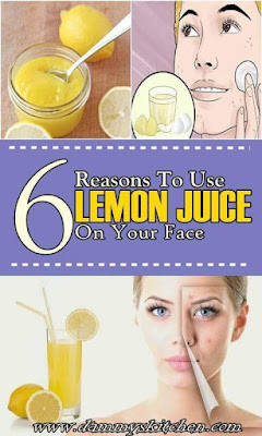 6 Reasons To Use Lemon Juice On Face - HEALTH RECIPES