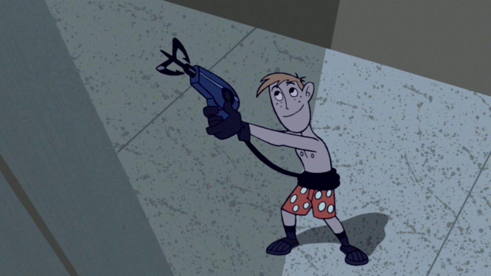 Shirtless Drawn Cartoon Boys & Men: Ron Stoppable in Boxers