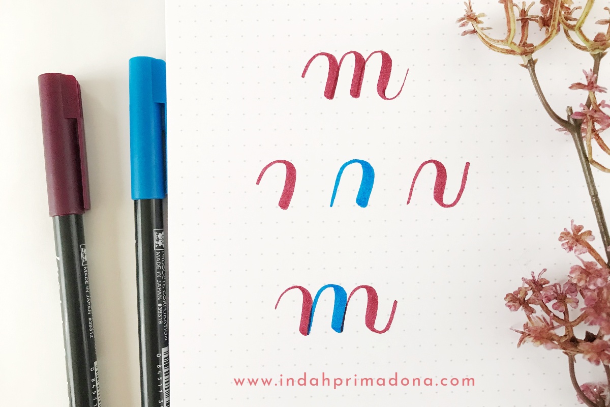 Indah Primadona: Basic Calligraphy: Menulis Alphabet
