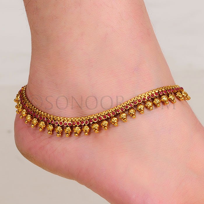 Latest Sonoor Payal Designs 2014 15 | Payal Designs For Brides - Styles4Me