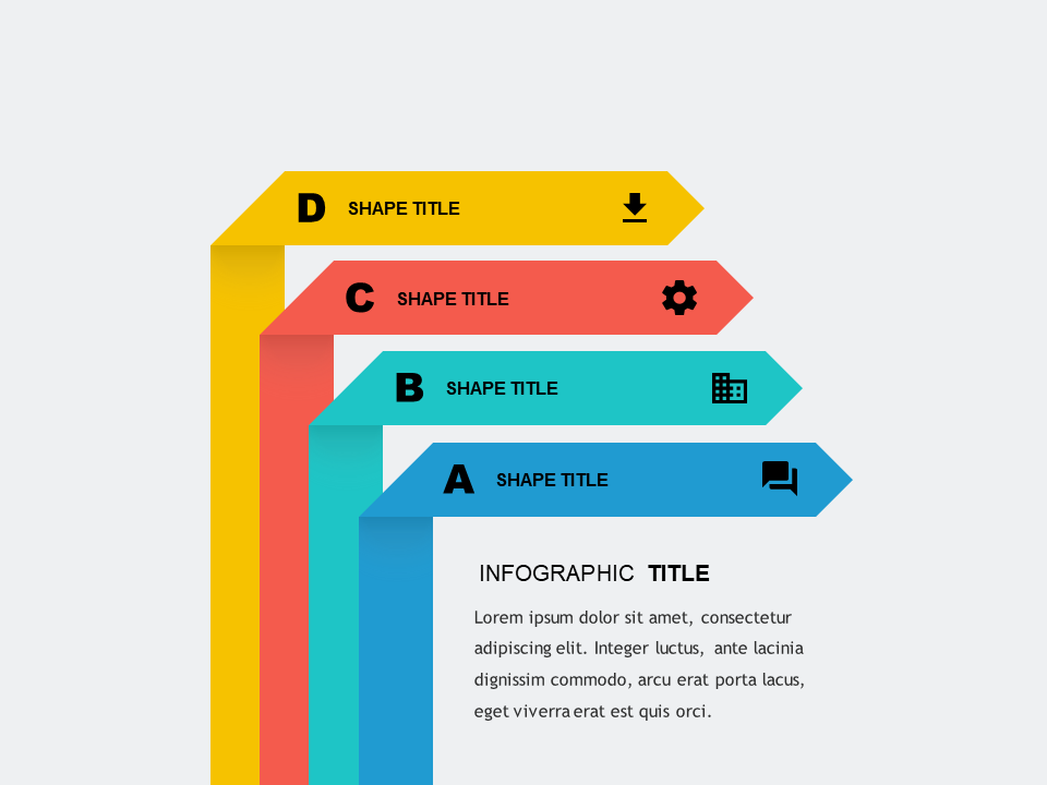 Corner String Step PowerPoint Templates - PowerPoint Free