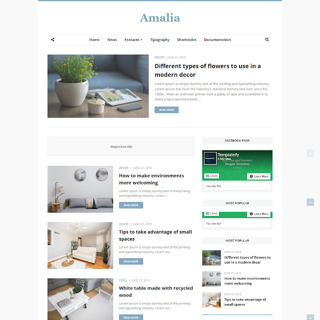 20+ Best Free SEO Friendly Blogger Templates (2024) - Blogwaping