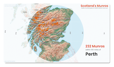 Stats, Maps n Pix: Munro maps and stats