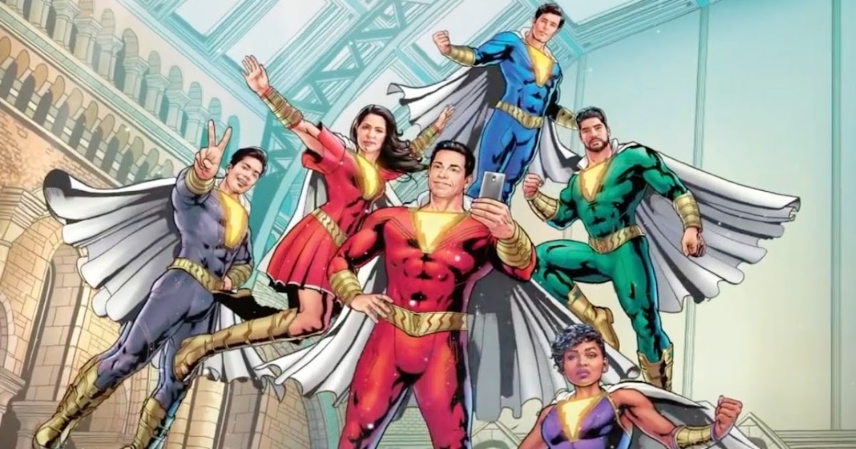New Shazam Family Costumes Revealed In New Set Photo - JEFusion
