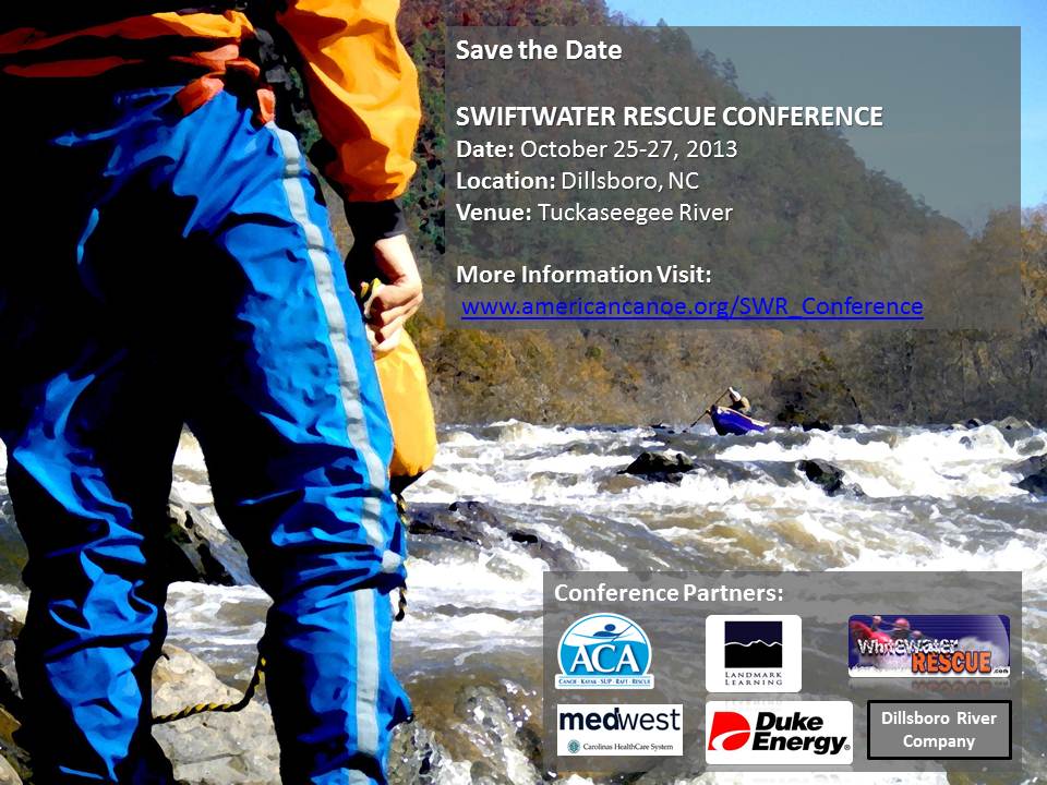 ACA Water Blog: Swiftwater Rescue Conference - Registration Now Open!