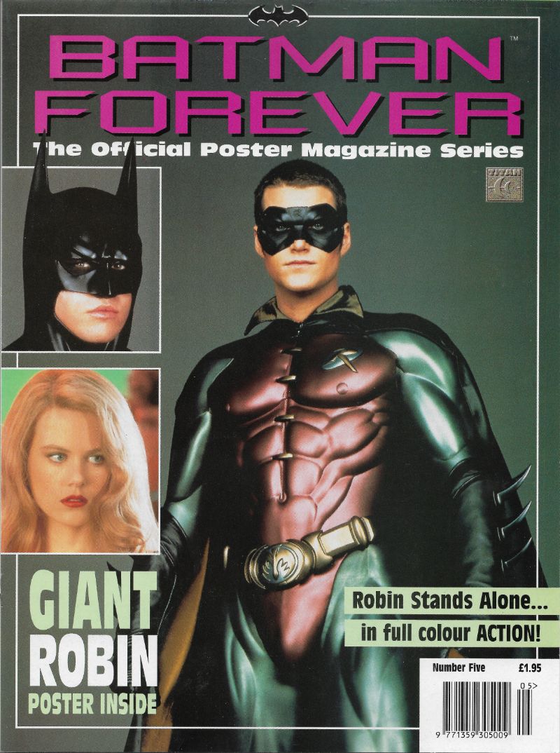 1995 Batman.com : Magazine Article: Batman Forever Official Poster ...