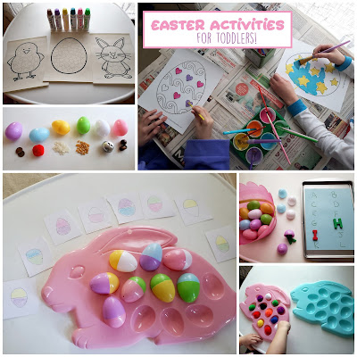 Mom's Tot School: Easter Activities!