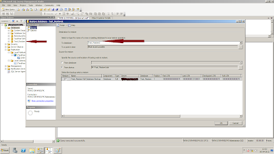 MS SQL SERVER: SQL 2012 Restore Database Relocate and Timeline Option