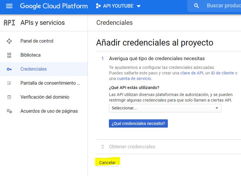 Como crear una API para YOUTUBE - PLUGINSXBMC Como crear una API para YOUTUBE - PLUGINSXBMC