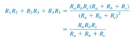 2 Simple Wye-Delta Transformation Circuits