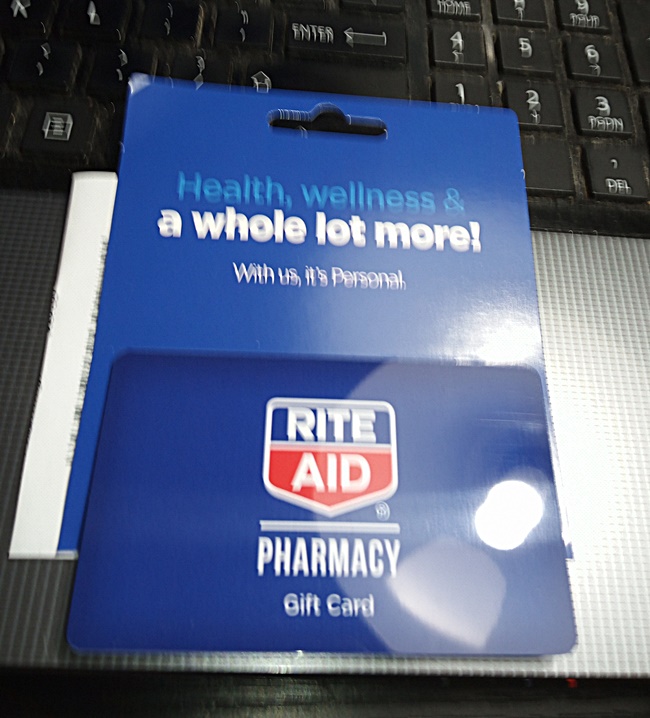 DON'T READ THIS; IT'S BORING!: Rite-Aid Hijinx This Week