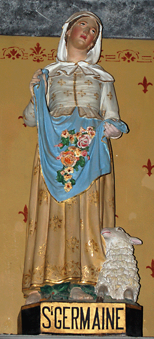 Statues de Ste Germaine de Pibrac: Représentations de Sainte Germaine ...