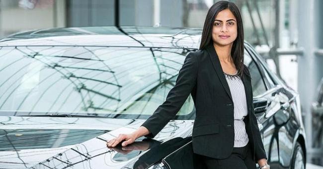 Divya record as the first CFO