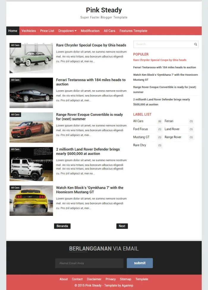 17 Amazing Responsive Blogger Templates 2024 [Professional Mobile ...