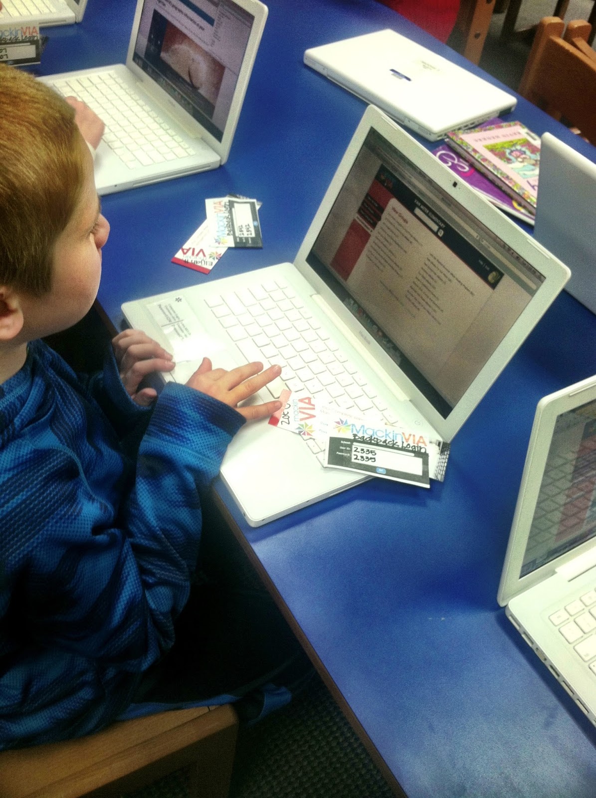 The Library Voice: Getting Our MackinVIA Backpacks Ready To Fill Up On ...