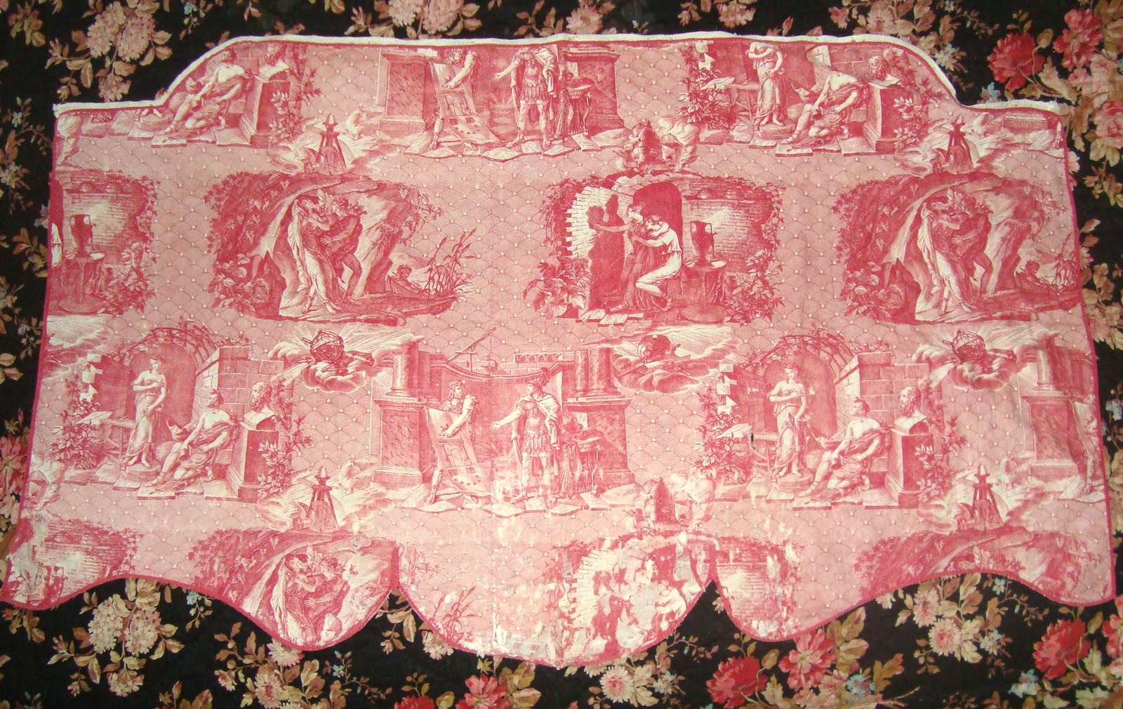 Morgaine Le Fay antique Textiles and More: Neoclassical Toile de Jouy ...