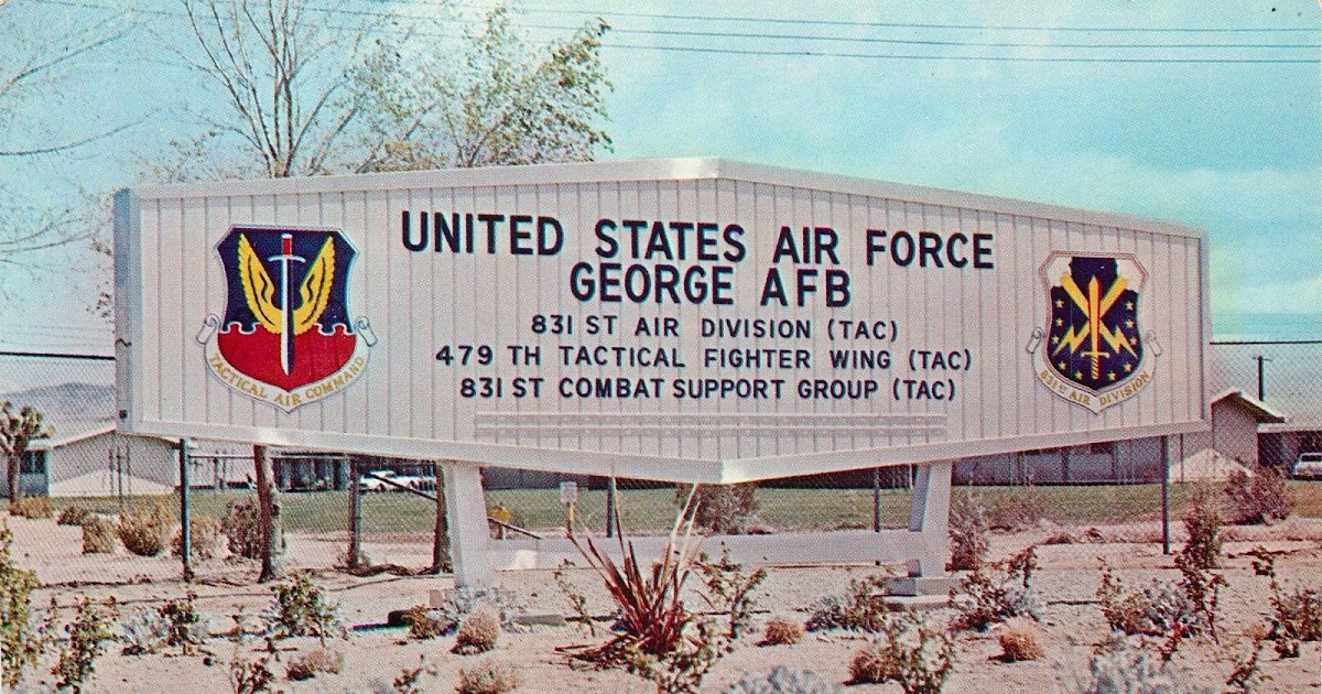 Victorville Layout: George Air Force Base, and Laying the First Staging ...