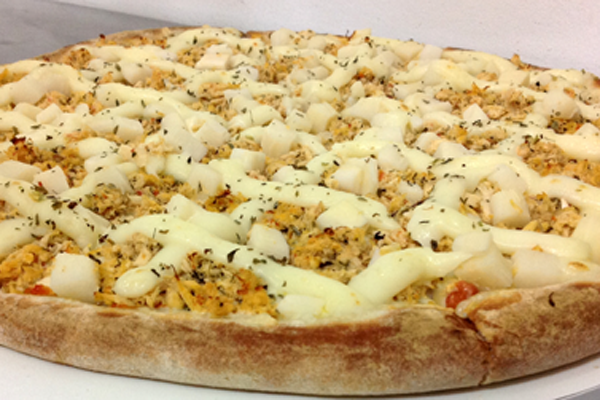 Pizza de Frango com Catupiry - Tudo Gostoso Dicas