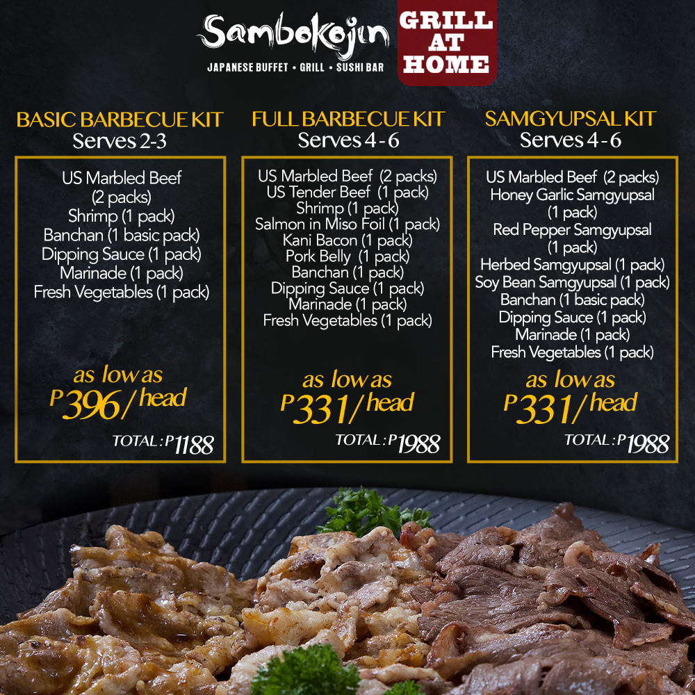 Sambo Kojin: Grill At Home for as Low as Php331 per head! - Patches of Life