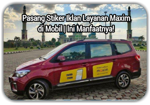 Inspirasi Populer Stiker Mobil Maxim