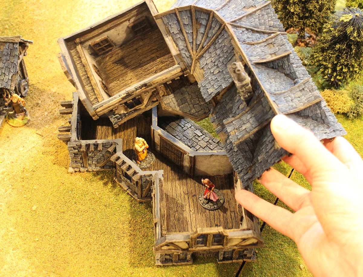 1000 Foot General: Tabletop World Fantasy Medieval Buildings