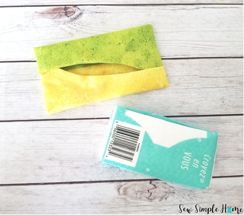 Quick Pocket Tissue Holder Tutorial | Sew Simple Home