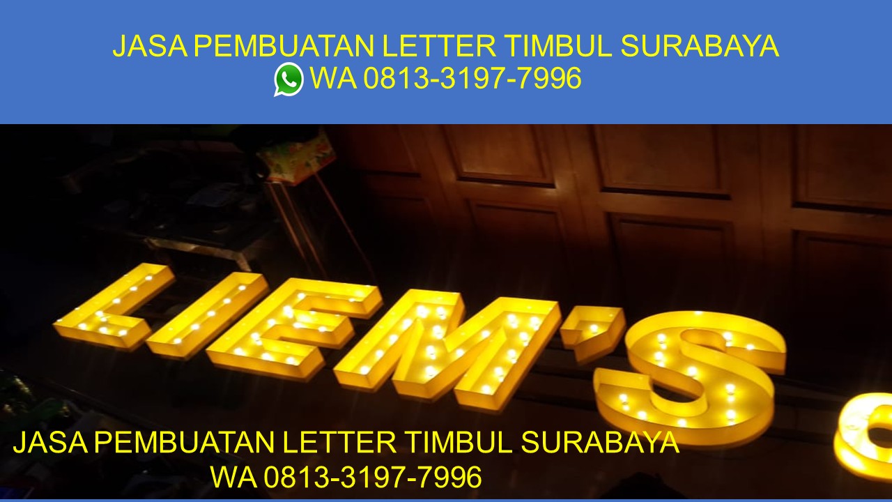 GARANSI 3 BULAN!!! WA/TLP 0813-3197-7996 Neon Sign Murah Surabaya