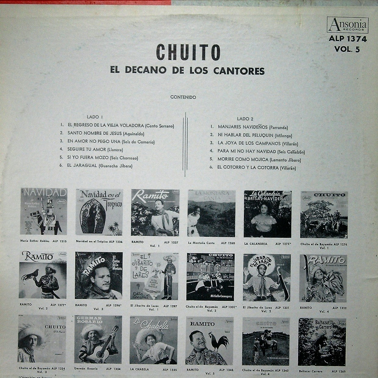TROPICALES DEL RECUERDO: Chuito El De Bayamon - El Decano De Los ...