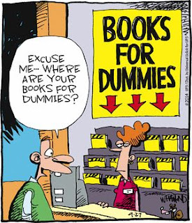 Mystery Fanfare: Cartoon of the Day: Books for Dummies