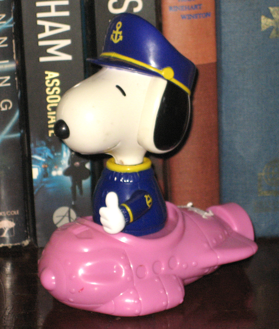 Percy's Fast Food Toy Stories : Captain Snoopy - McD