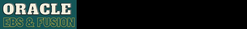 ORACLE - EBS & FUSION