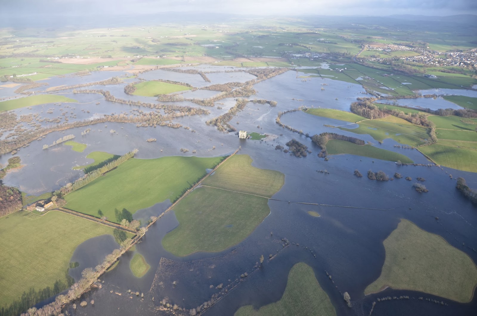 NTS Dumfries and Galloway Countryside Team: Flooded Castle...