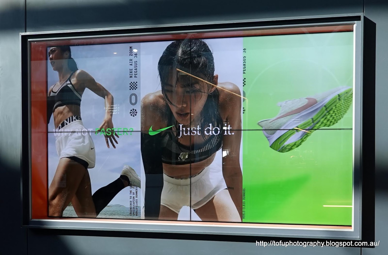 Tofu Photography: Advert for Nike using a fit Asian woman in the ...