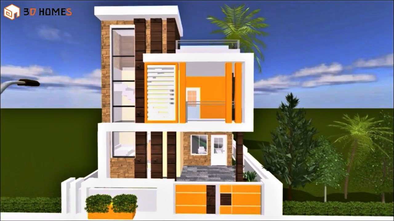 Home Design 3D | 28x32 House Plans | 3bhk House Design | Walk through ...