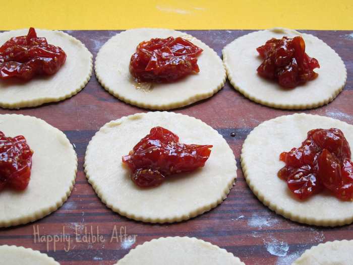 Tomato Jam Turnovers
