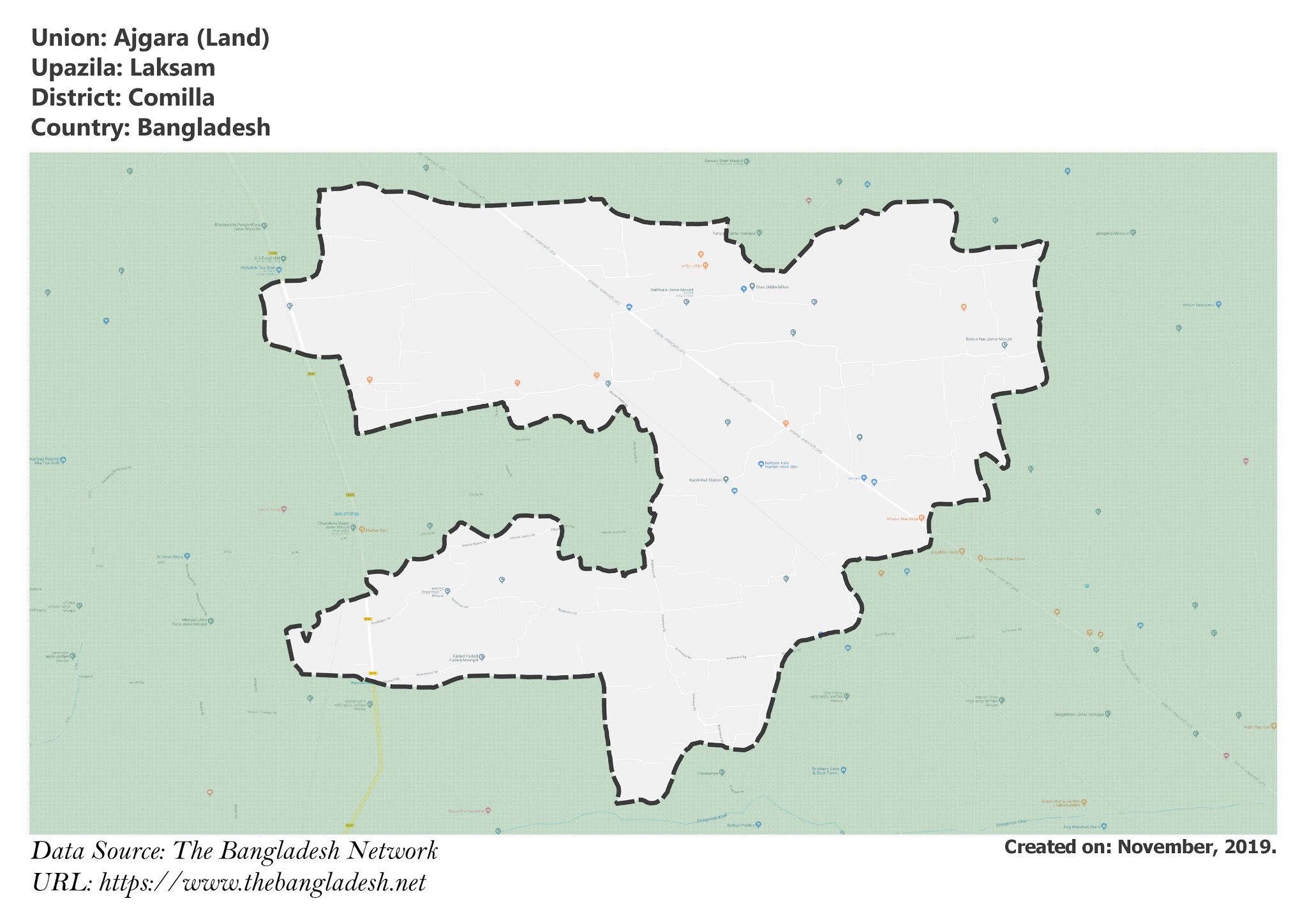 Ajgara Union, Comilla