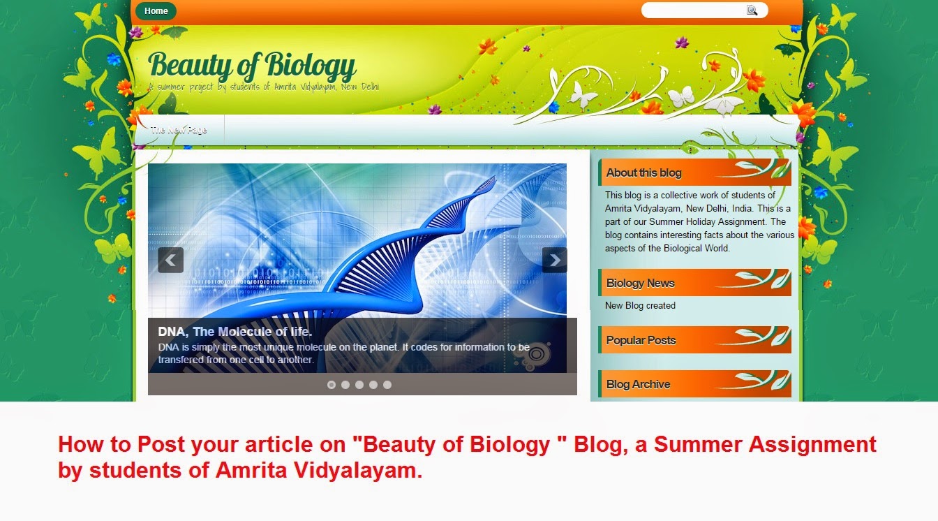 How to Post your Article | Beauty of Biology