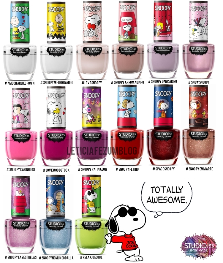 Blog da Renata Princess : Novidade ♥ Esmaltes do Snoopy