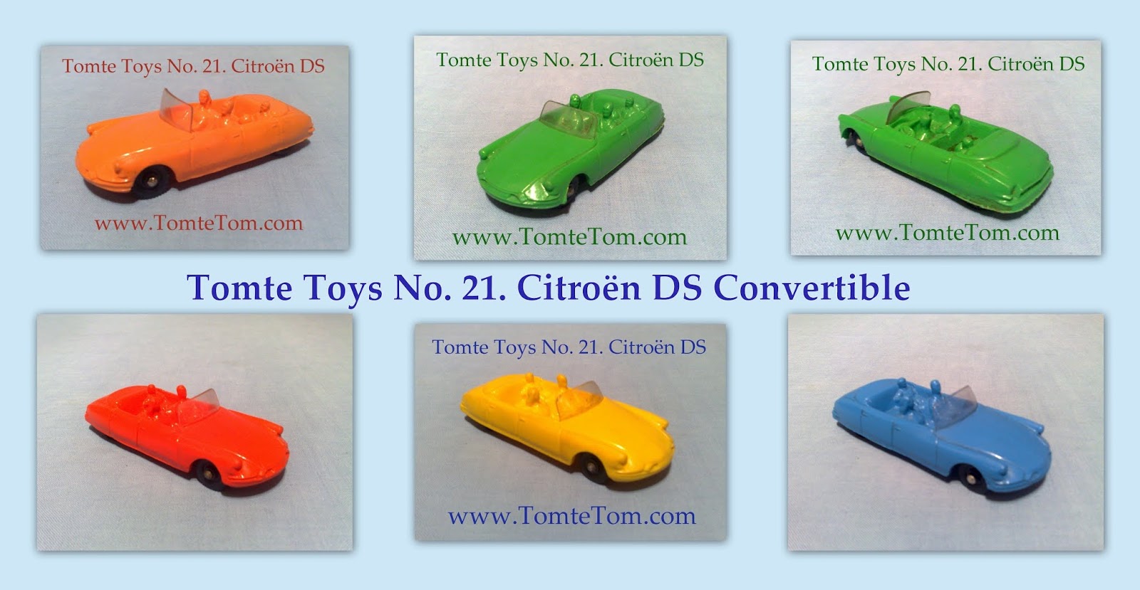 TOM's TECH TOYS: CITROËN MODEL CARS
