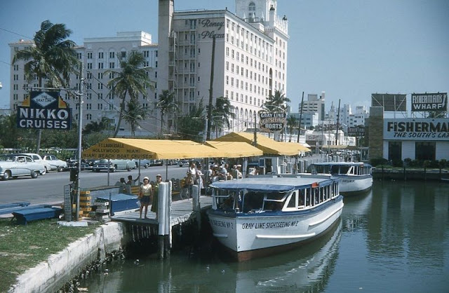 40 Fascinating Color Photos Capture Street Scenes of Miami & Miami ...