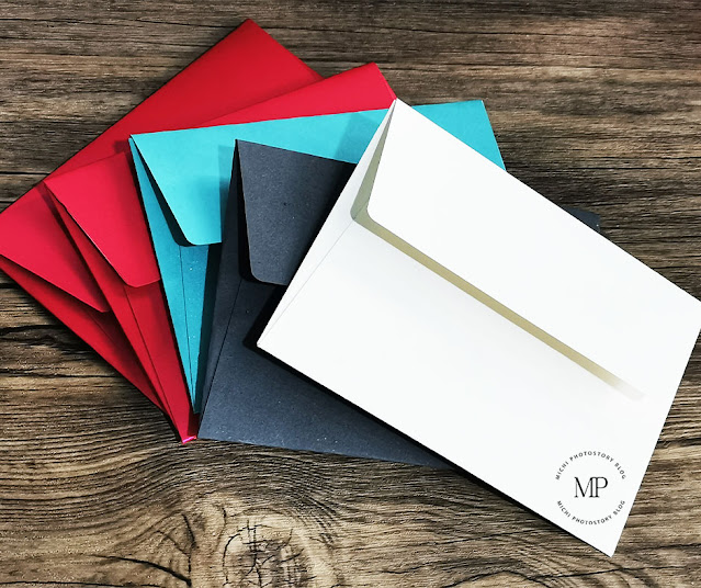 Michi Photostory: DIY Envelope Using Cricut