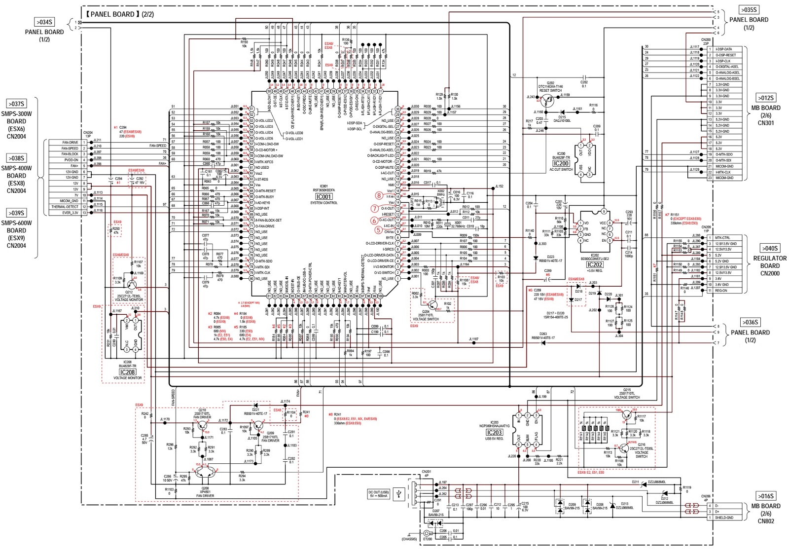 Electronic Inspirations: Sony HCD-ESX6 - ESX8 - ESX9 COMPACT DISC ...
