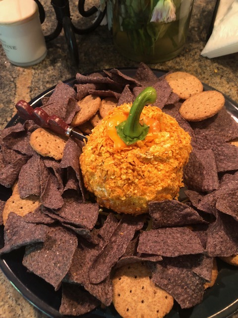 Pink Lady: Pumpkin Cheese Ball and a New Twist!