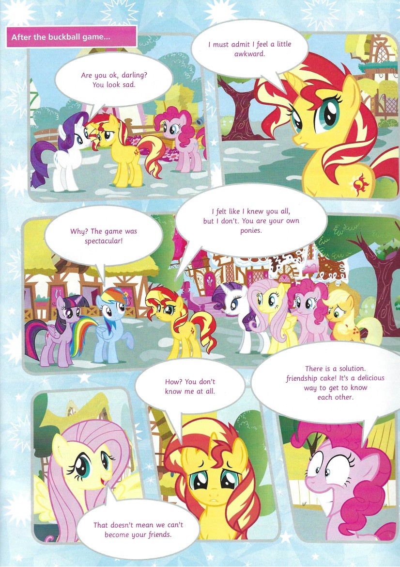 Equestria Daily - MLP Stuff!: New Magazine Comic Starring Sunset ...