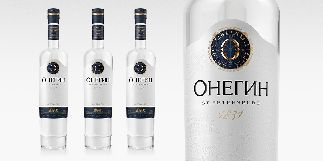 Onegin Vodka – Packaging Of The World