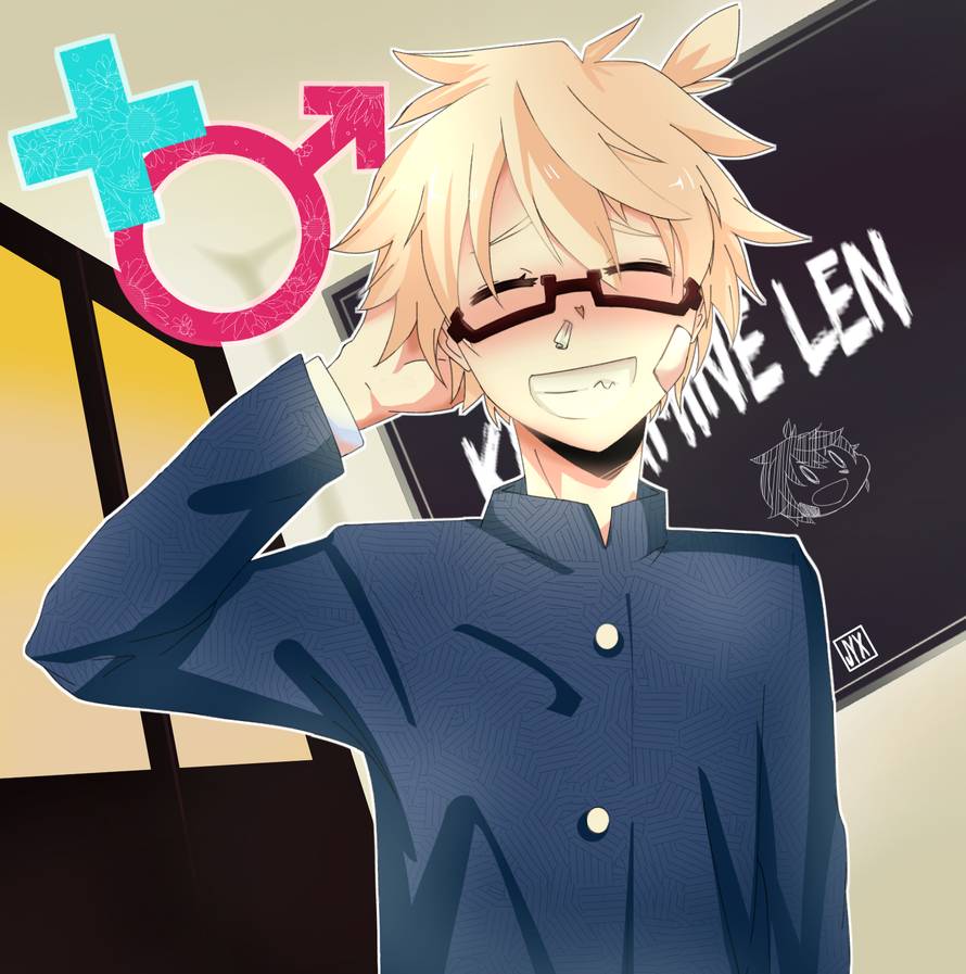 [Lirik+Terjemahan] Giga feat. Kagamine Len - Plus Danshi ＋♂ (Plus Boy) / Plus Cowok | Kazelyrics