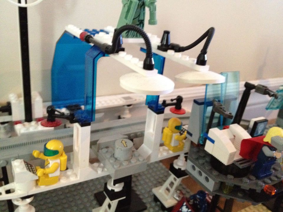 Fully Jointed Play Figures: Our Lego city street view