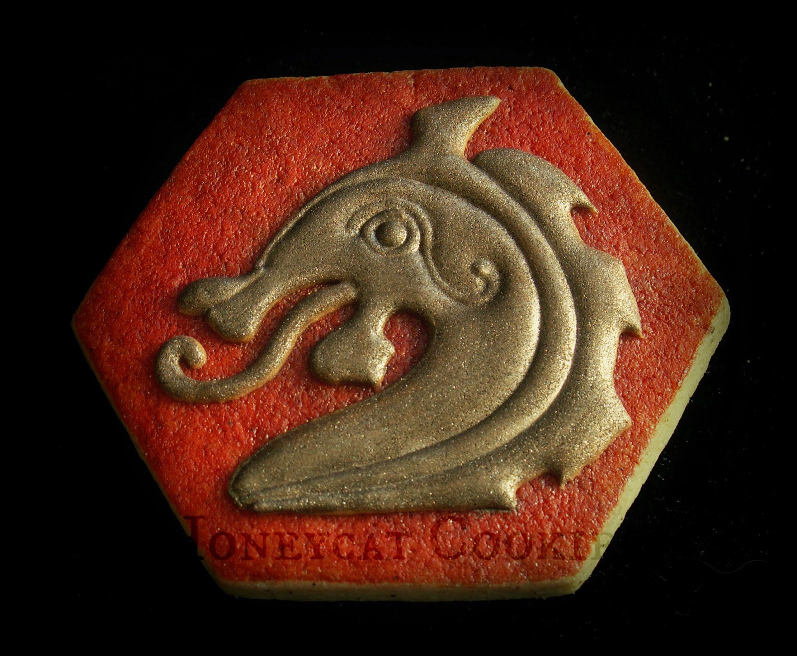 Honeycat Cookies: Viking Metalwork Cookies