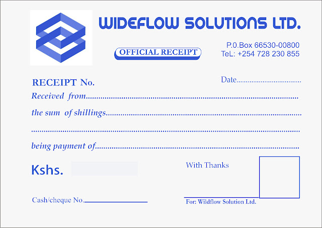 Branded Business Books : Receipt books Printing